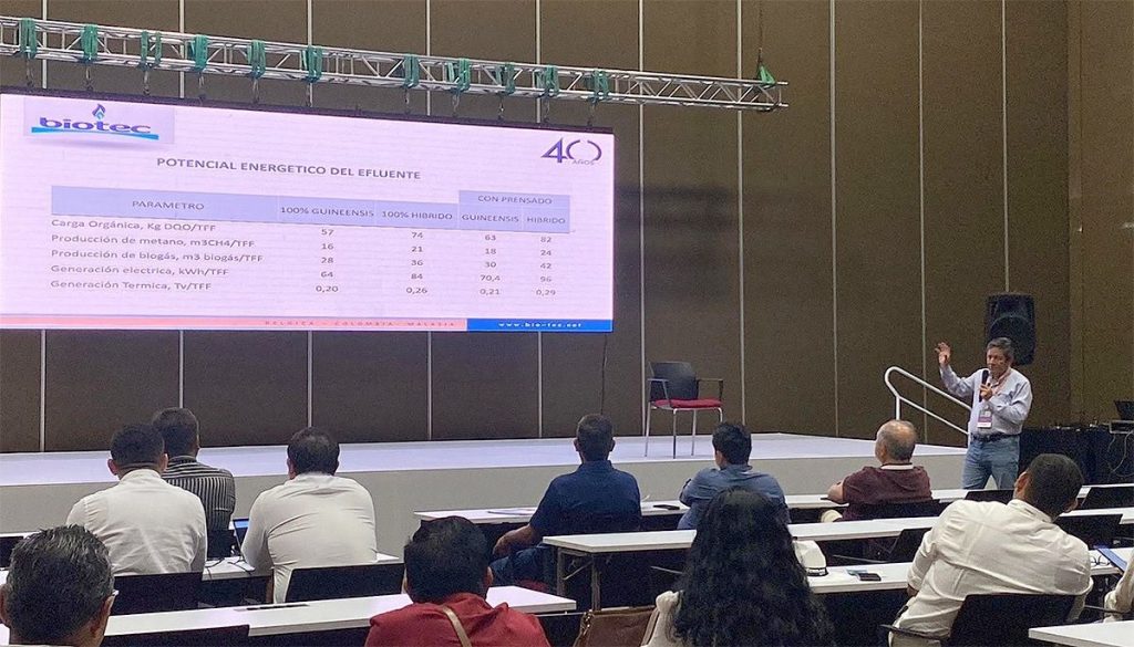 Congreso Nacional de Cultivadores de Palma de Colombia, BIOTEC expertos 40 años - BIO TEC